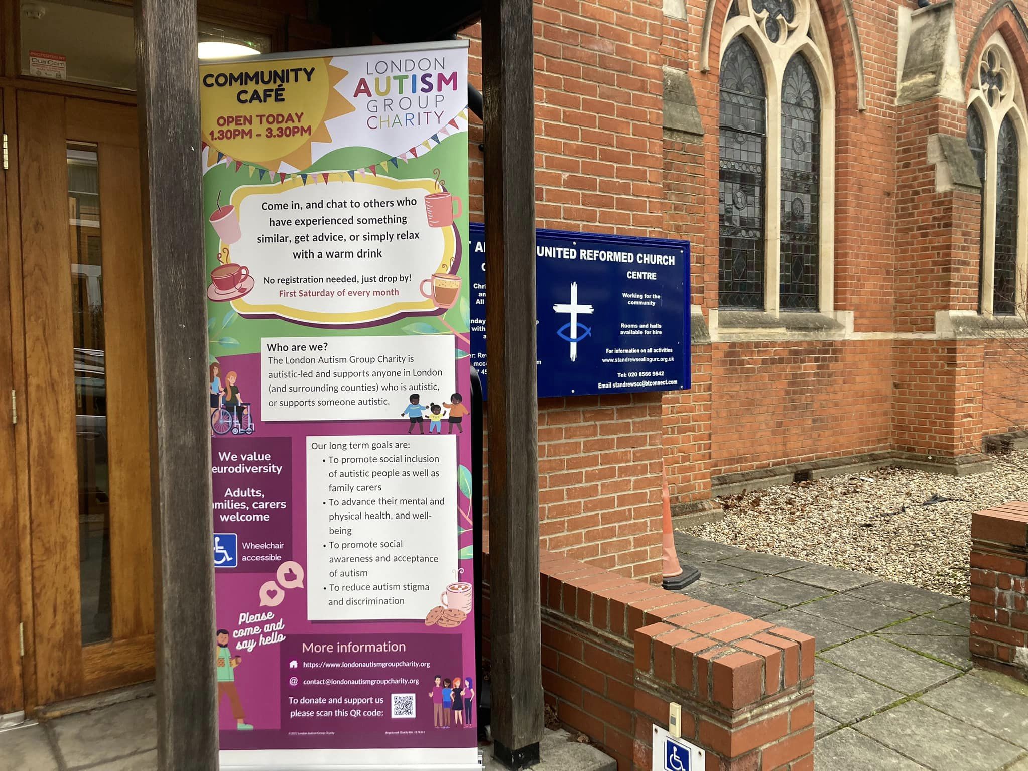 London Autism Group Charity – Ealing launch – standrewsealingurc